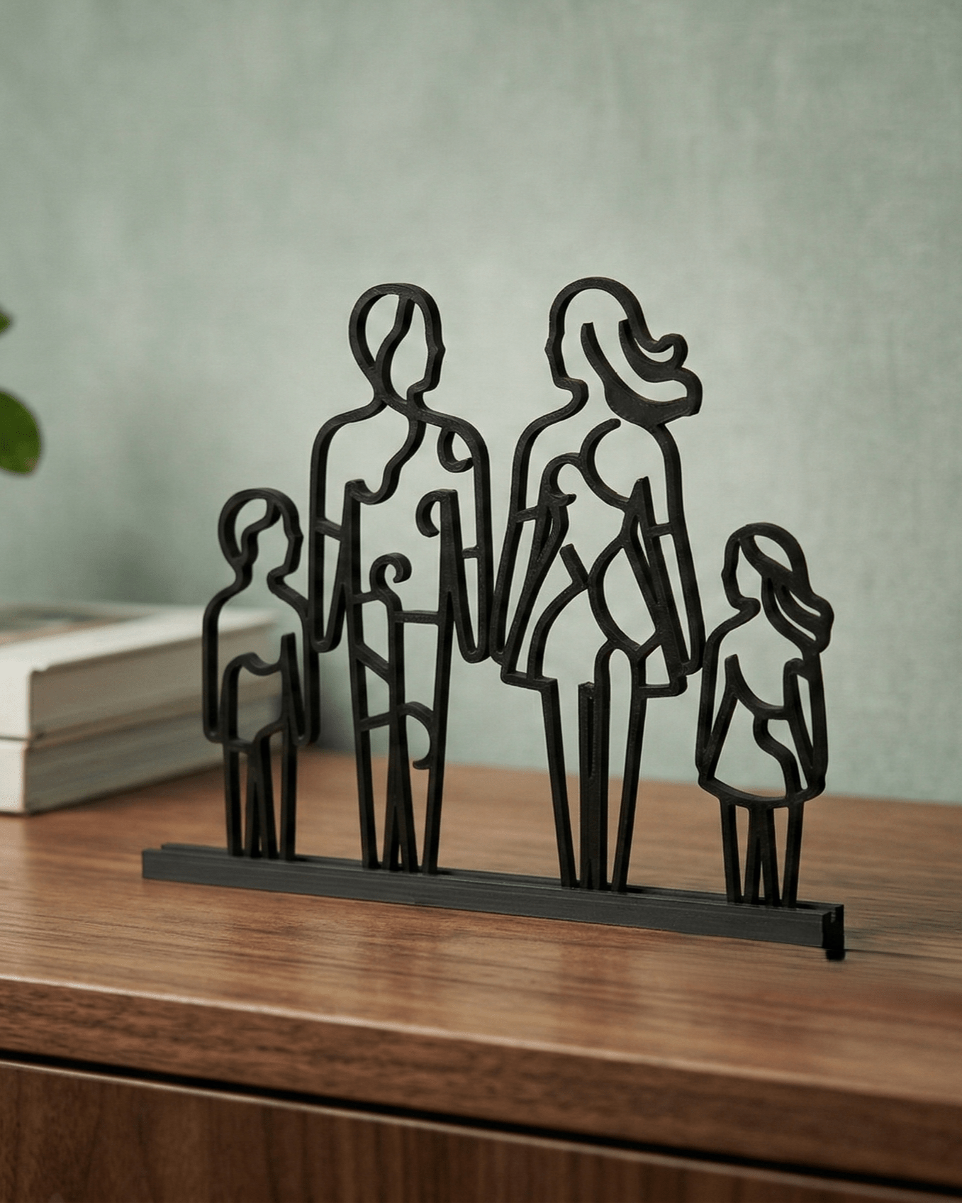 Modulare Familien-Skulptur – Personalisierte Deko – DIMMEL.design